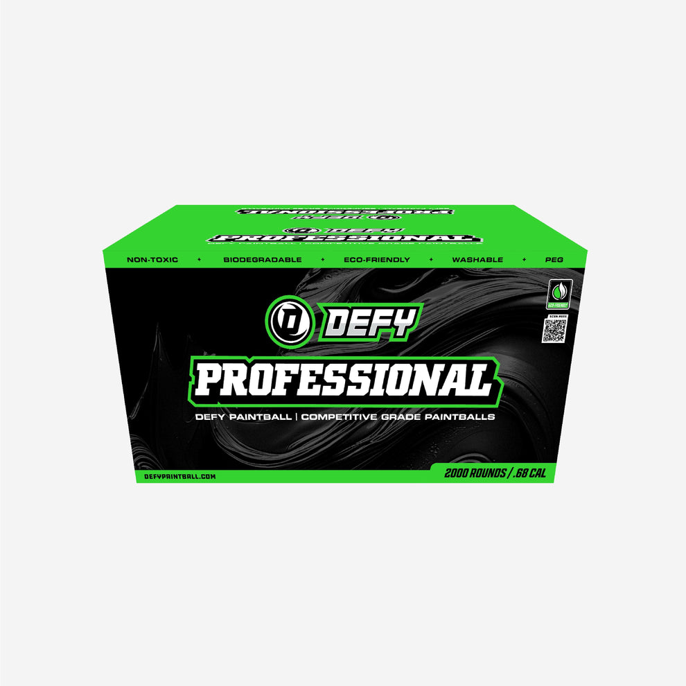 Defy PROFESSIONAL Paintballs | Competitive Grade Paintballs for Elite ...