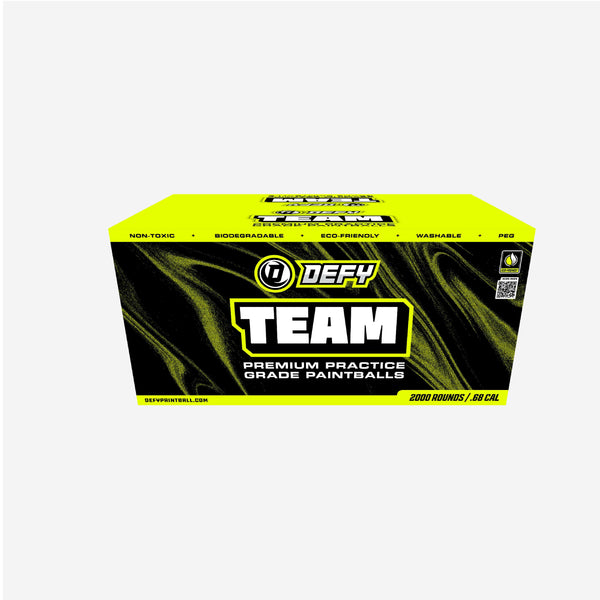 Defy TEAM Paintballs | Bright Practice Paintballs for Team Drills & Rec ...